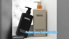 Custom PE Bottles For Cosmetics 300 500ml
