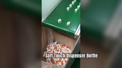 Custom Soft Touch PE Cosmetic Bottle Dispenser