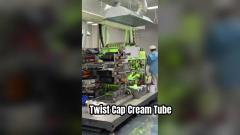 35mm Custom Hand Cream Tubes Polygonal Caps
