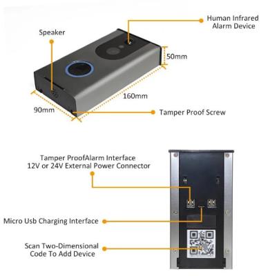 China Ring Wi-Fi Enabled Video Doorbell in Satin Nickel,  Wireless Doorbell Waterproof Chime Kit operating  smart doorbell for sale