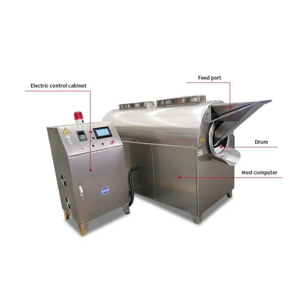Quality Factory Nuts Roaster Electric Chestnuts Roaster Machine Commercial Drum Rotary for sale