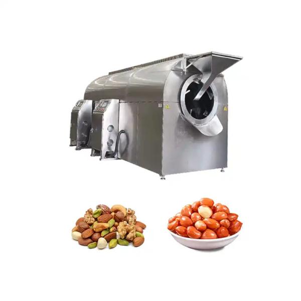 Quality Factory Nuts Roaster Electric Chestnuts Roaster Machine Commercial Drum Rotary for sale