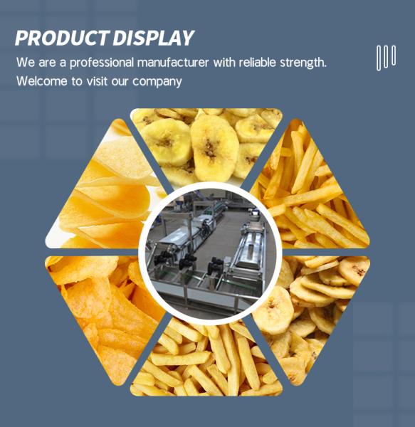 Quality Yazhong Automatic Cassava and Potato Plantain Banana Chips Making Machine for sale