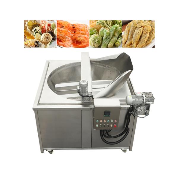 Quality Verified Manufacture Kettle Indonesian Papad Potato Chips Appalam Papad Frying for sale