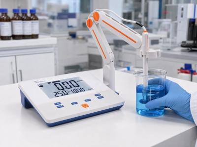 China Benchtop Digital Conductivity Meter LCD Display Plastic Water Quality Tester OEM for sale