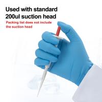 China Lightweight Fixed Volume Mini Pipette 10–200μL With Color Coded Volume Identification for sale