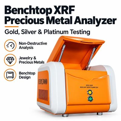China Accurate Benchtop XRF Precious Metal Analyzer For Gold And Jewelry Testing for sale