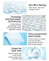 China Customise Laundry Detergent Sheets Dissolve Easily Clothes Soap Sheets for sale