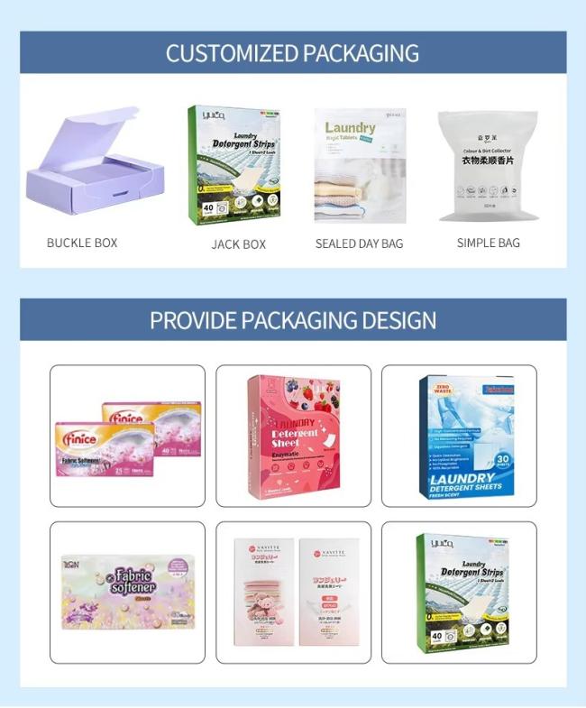 Eco-friendly fabric softener sheets