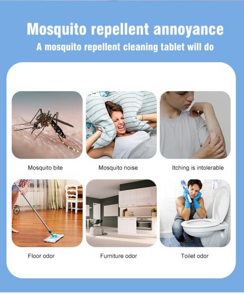 Quality Multi Effective Floor Cleaning Tablets Disposable Floor Cleaning Slice for sale