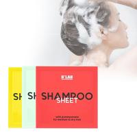 China Disposable Dissolvable Shampoo Tablets 9.45×6.3 Inches with Quick-Dissolve Technology and Customizable OEM Options for sale