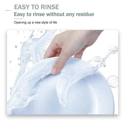 China Dishwasher Detergent Sheets Natural Formula Solid Dishwasher Detergent Strips for sale