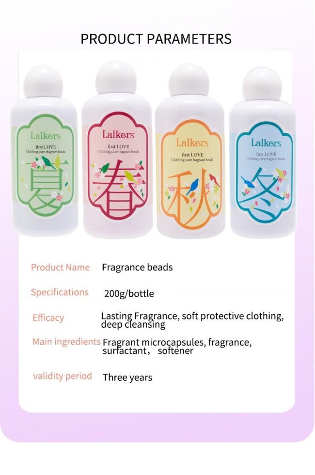 Bulk packaging options for laundry beads