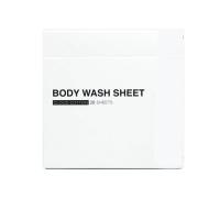 China Custom Body Wash Sheets 11×7 cm Biodegradable with Lemon Fragrance - 30/60 Sheets per Box for sale