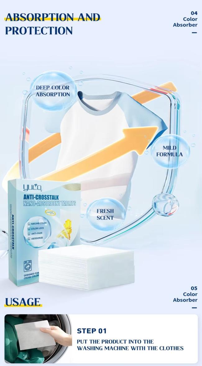 Close-up of Color Grabber Sheet