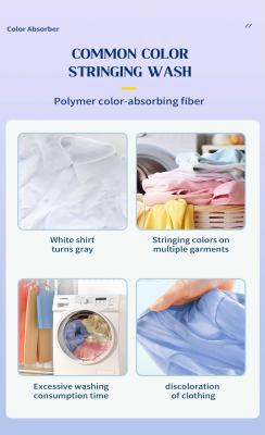 China Anti Staining Color Absorbing Laundry Sheets Dyeing Proof Eco Friendly for sale