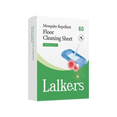 중국 휴대용 일회용 바닥 청소 시트 커스터마이징 가능한 빠른 용해 판매용