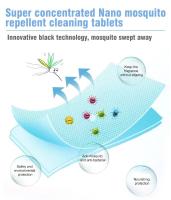 China 11×7cm Floor Cleaning Tablets with Quick Dissolving Action - Lemon Scented Eco-Friendly Sheets for Multi-Surface Use for sale