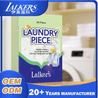 China Plastic Free Laundry Detergent Sheets Easy to Use Laundry Detergent Strips for sale