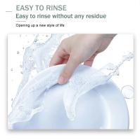 China Custom Eco-Friendly Dishwashing Detergent Sheets 9.45×6.3 Inch Biodegradable Hypoallergenic Formula for sale