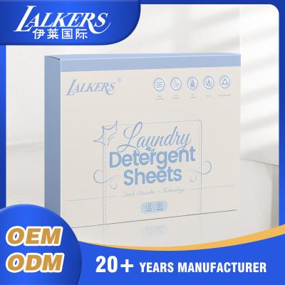 중국 피부에 순한 세탁 세제 / 비누 시트 얼룩 제거 강력 세탁 세제 종이 11*14cm/11*7cm 판매용
