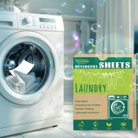China Biodegradable Laundry Detergent Sheets Natural Laundry Strips Luandry Tablets for sale
