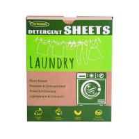 China Detergent Laundry Sheets ECO Friendly Concentrated Laundry Detergent Sheets for sale