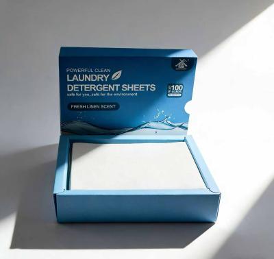 China Green Laundry Sheets Wholesale Combine Safety And Efficiency In Stain Removal for sale