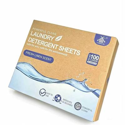 China Custom Branded Sustainable Laundry Strips Bulk Deliver Consistent Stain Fighting For Regular Use for sale