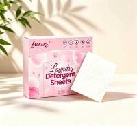 China Deep Cleaning Eco-Friendly Compact Laundry Detergent Sheets for Fresh Clothes for sale