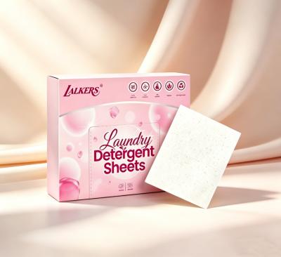 China Eco Plant Based Laundry Detergent Sheets for Reliable Stain Elimination in Bulk Packaging for sale