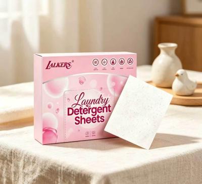 China Eco-Friendly Laundry Detergent Sheets with Superior Stain Lifting for Heavy Soiled Garments for sale