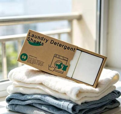 China Eco-Friendly 11*14cm Laundry Detergent Sheets Remove Stains Deeply for Outdoor Use for sale