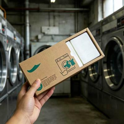 China Eco-Friendly Laundry Detergent Sheets Remove Stains Deeply with Customizable Fragrance for sale