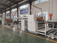 China 110 degree Centigrade Electric Driven Cold Pur Hot Melt Laminator Machine for Apparel for sale