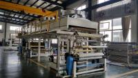 China Automatic Grade Automatic Bronzing Machine For Artificial Leather for sale
