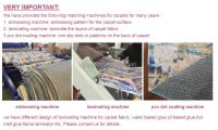 China Cutting and Embossing 2 in 1 Automatic Machine for Carpet Making Heat Press Method for sale