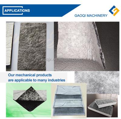 China Laminador automático de filtro de carro de alimentação de pó para filtros de ar condicionado personalizados à venda