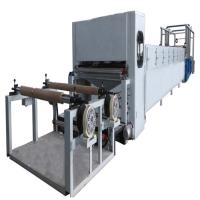 China Automatic 60kw Textile Machinery Fabric Scattering Powder Interlining Coating Machine for sale