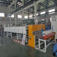 China Automatic 60kw Textile Machinery Fabric Scattering Powder Interlining Coating Machine for sale