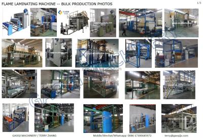 Cina Macchina di laminazione a fiamma per tappeti 5-45M/MIN Velocità Servizio post-vendita fornito online in vendita