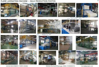 Cina Macchina di laminazione a fiamma per tappeti 5-45M/MIN Velocità Servizio post-vendita fornito online in vendita
