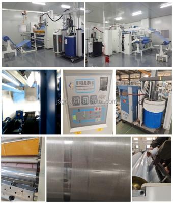 Cina Risparmio energetico tessuto non tessuto PUR macchina laminatrice a fusione a caldo per la fabbricazione di tappeti in vendita
