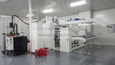 China Automatische warmsmeltlijmlamineermachine voor het binden van ondergoedstof Te koop