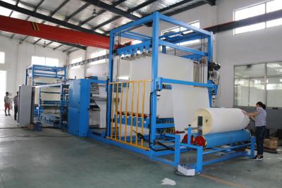 Cina Macchina di laminazione a tre in una per prodotti non tessuti e pelli artificiali in vendita