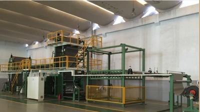 Cina Macchina di laminazione a fiamma con accumulatore 8700 velocità di produzione in vendita