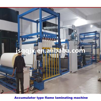 Cina Macchina di laminazione a fiamma con accumulatore 8700 velocità di produzione in vendita