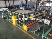 China Automatic Solvent Based Adhesive Coating Leather Fabric Bonding Machine for Upholstery for sale