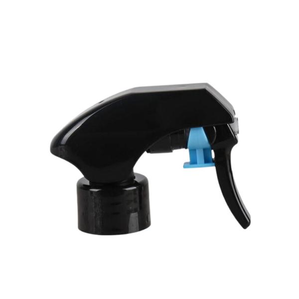 Black PP Plastic Spray Trigger Guns With Buckles 24/410 28/410 For Kitchen Cleaning