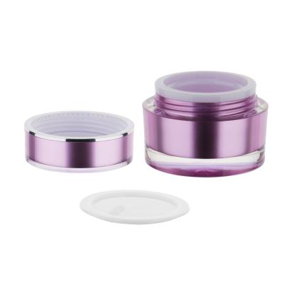 Cina Contenitori di crema cosmetica acrilica 10g 20g 30g 50g Bottoni di plastica per lozioni e creme per gli occhi in vendita